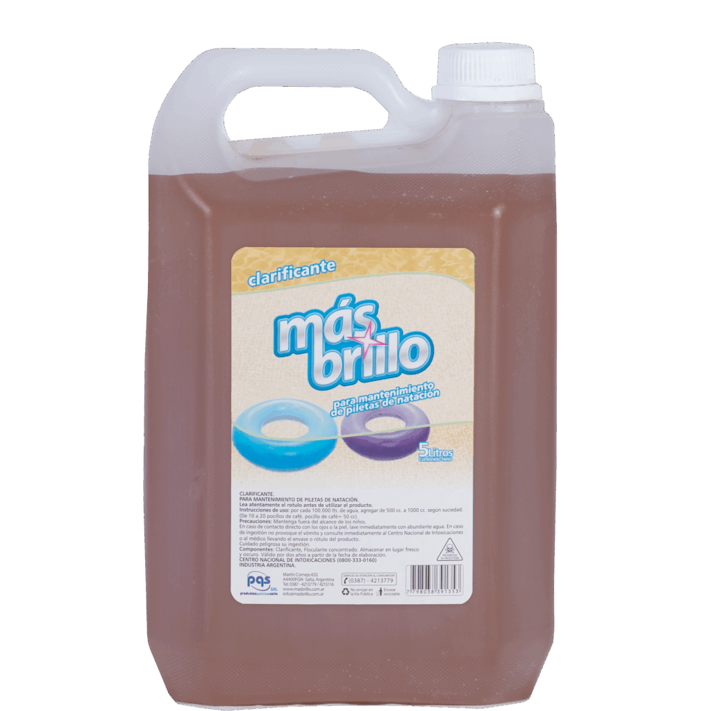 Clarificante 5 Lts – Mas Brillo